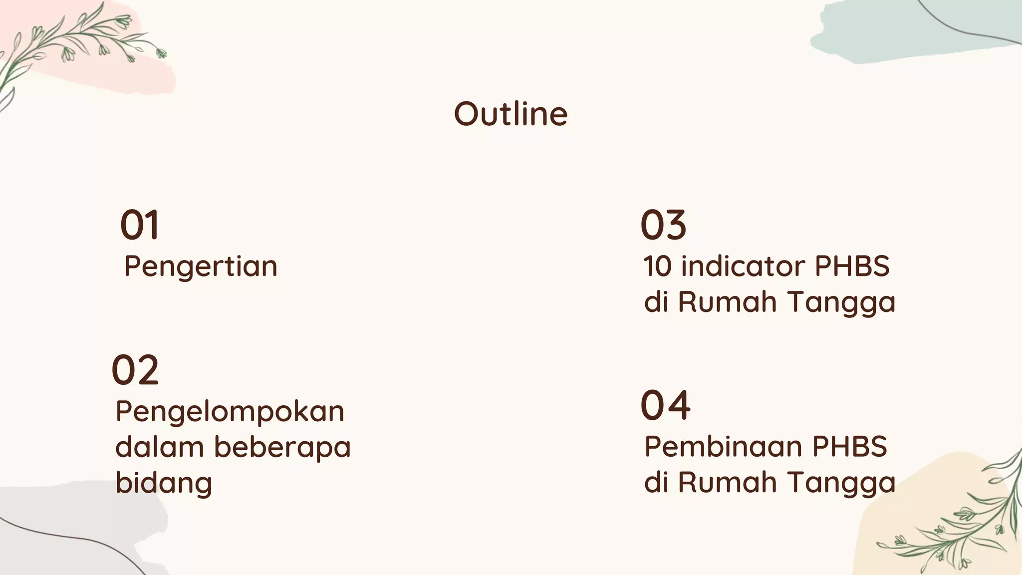 PHBS di tatanan Rumah Tangga | PPTX