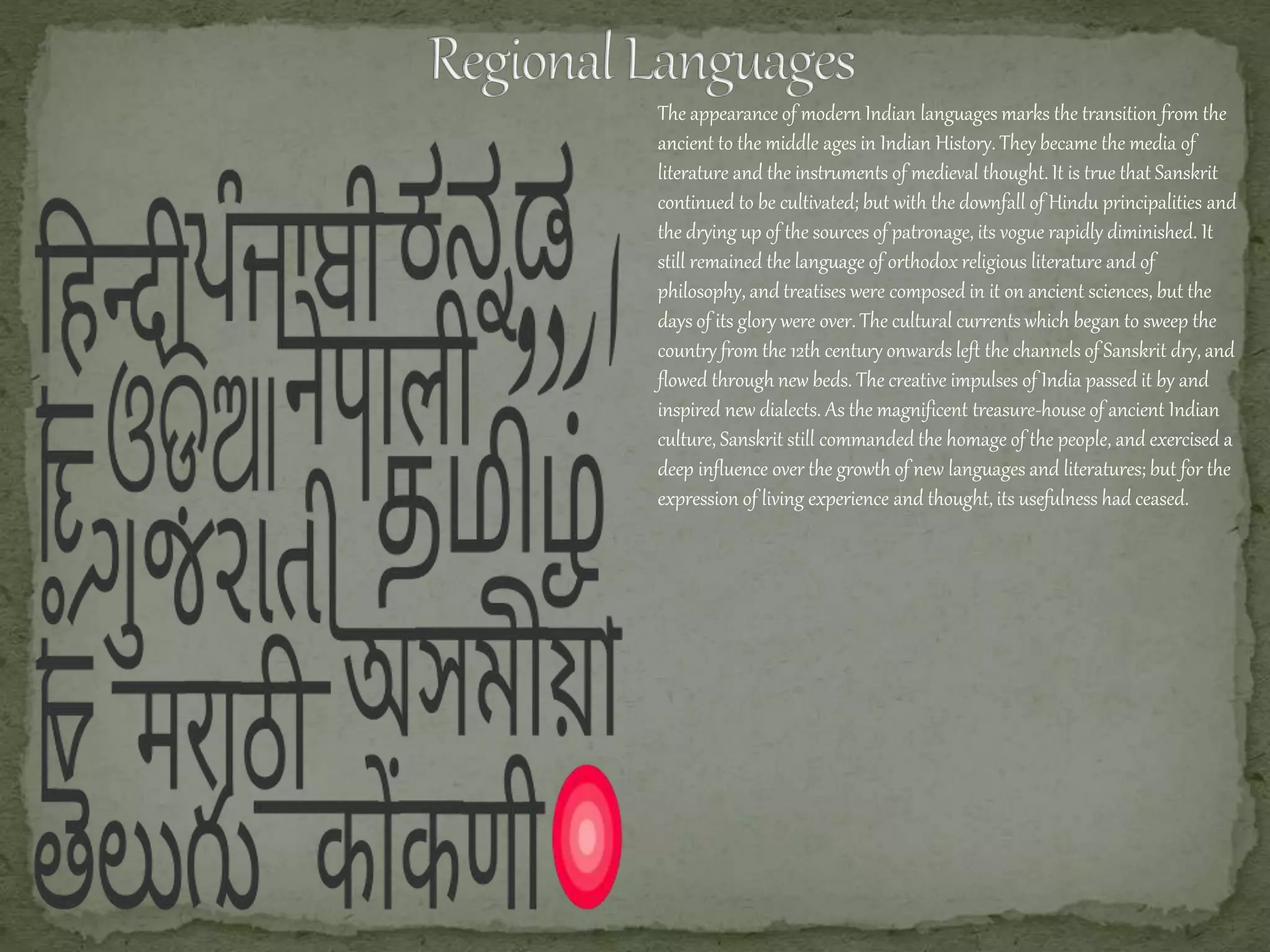 Flowering of regional cultures-India | PPTX