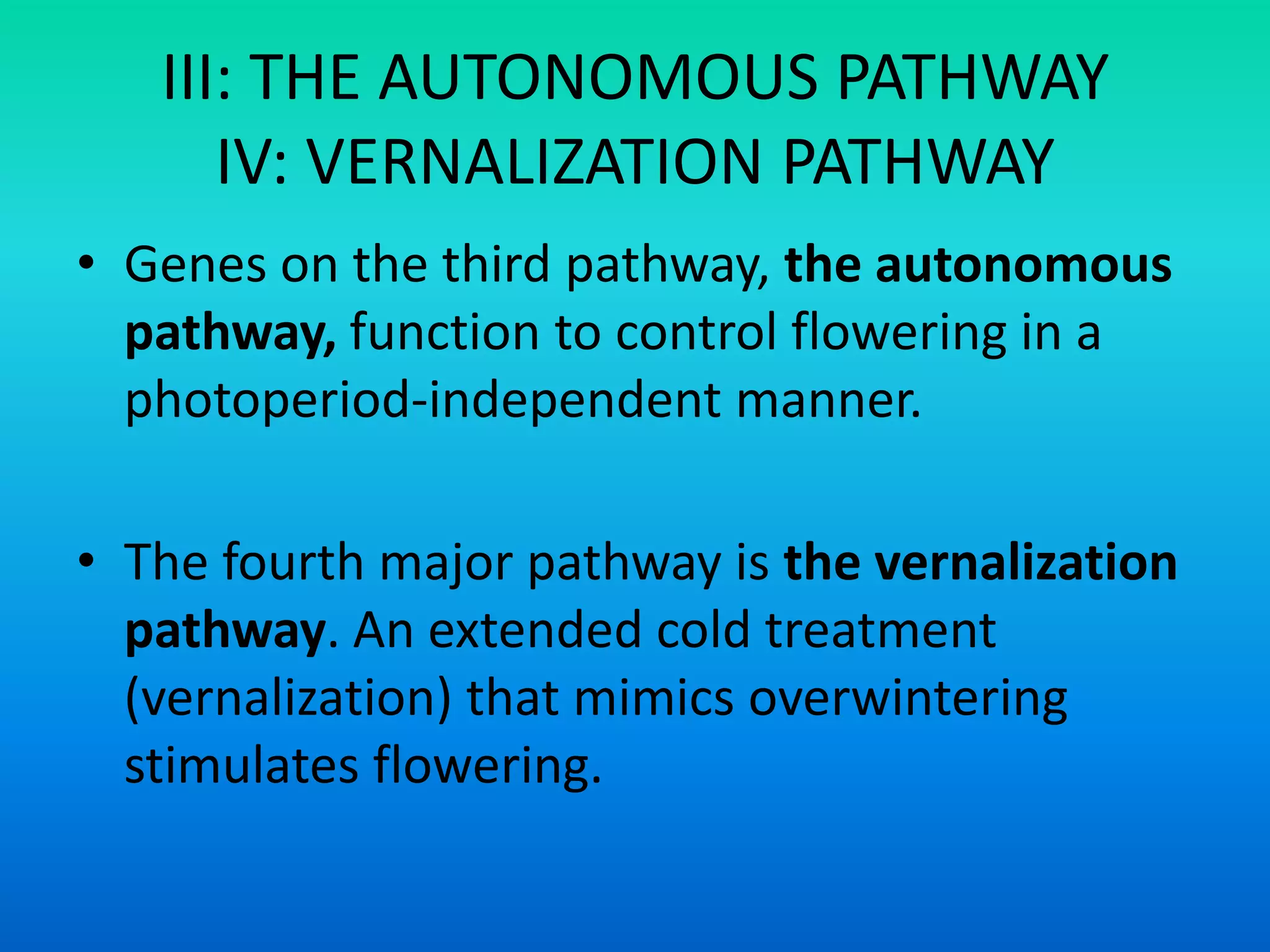 Flowering process | PDF