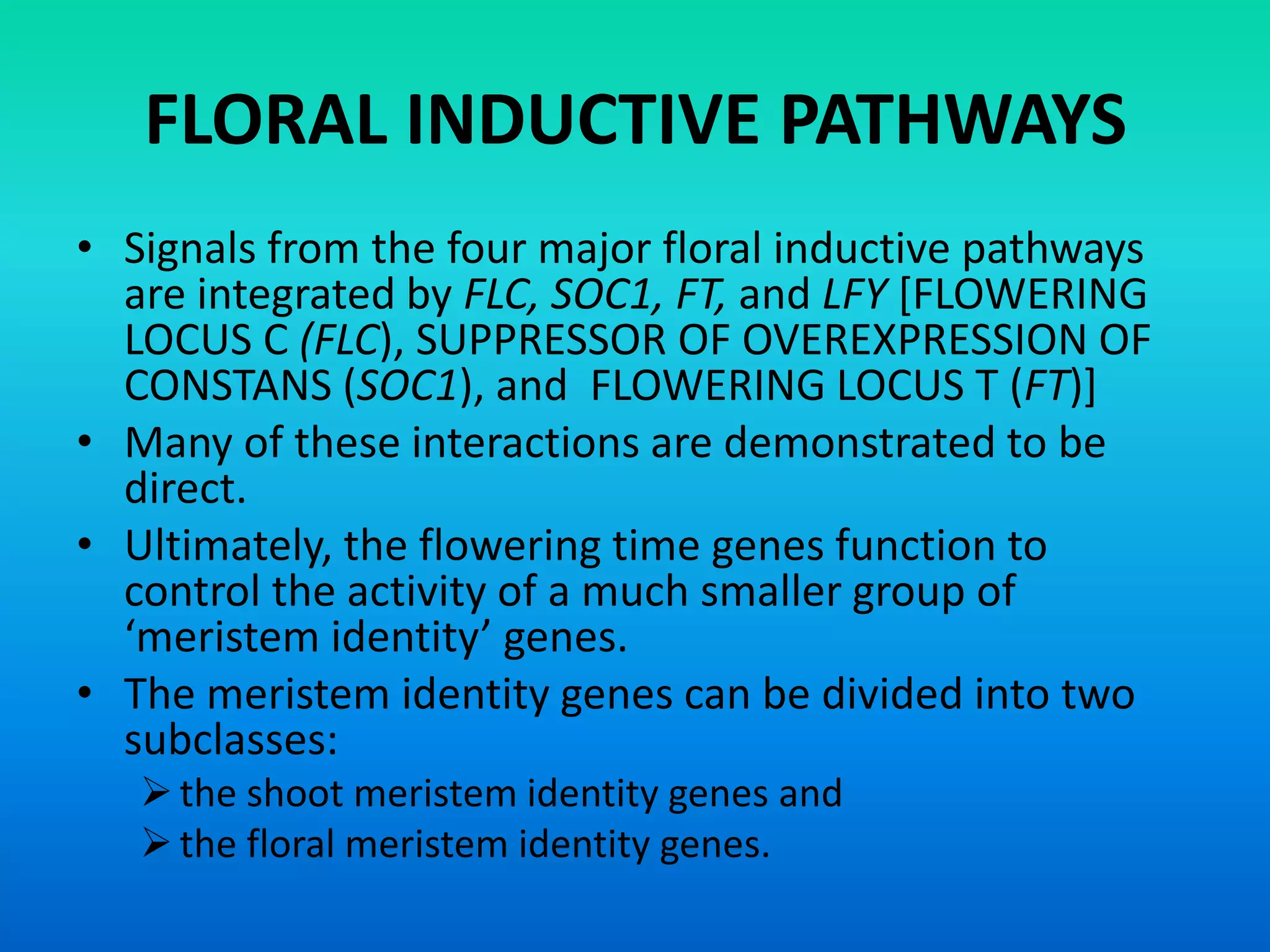 Flowering process | PDF