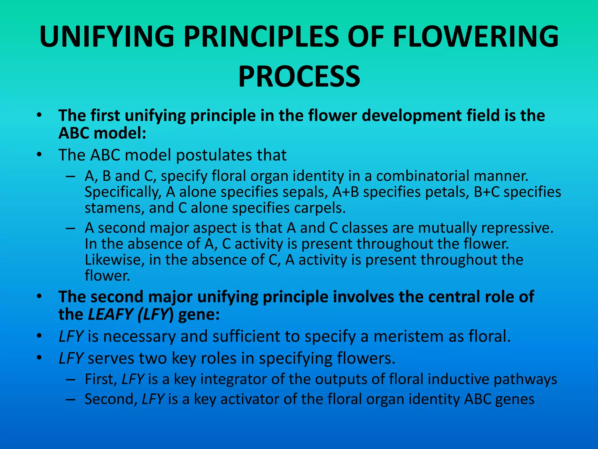 Flowering process | PDF