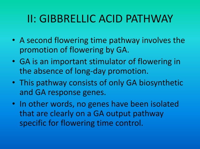 Flowering process | PPT