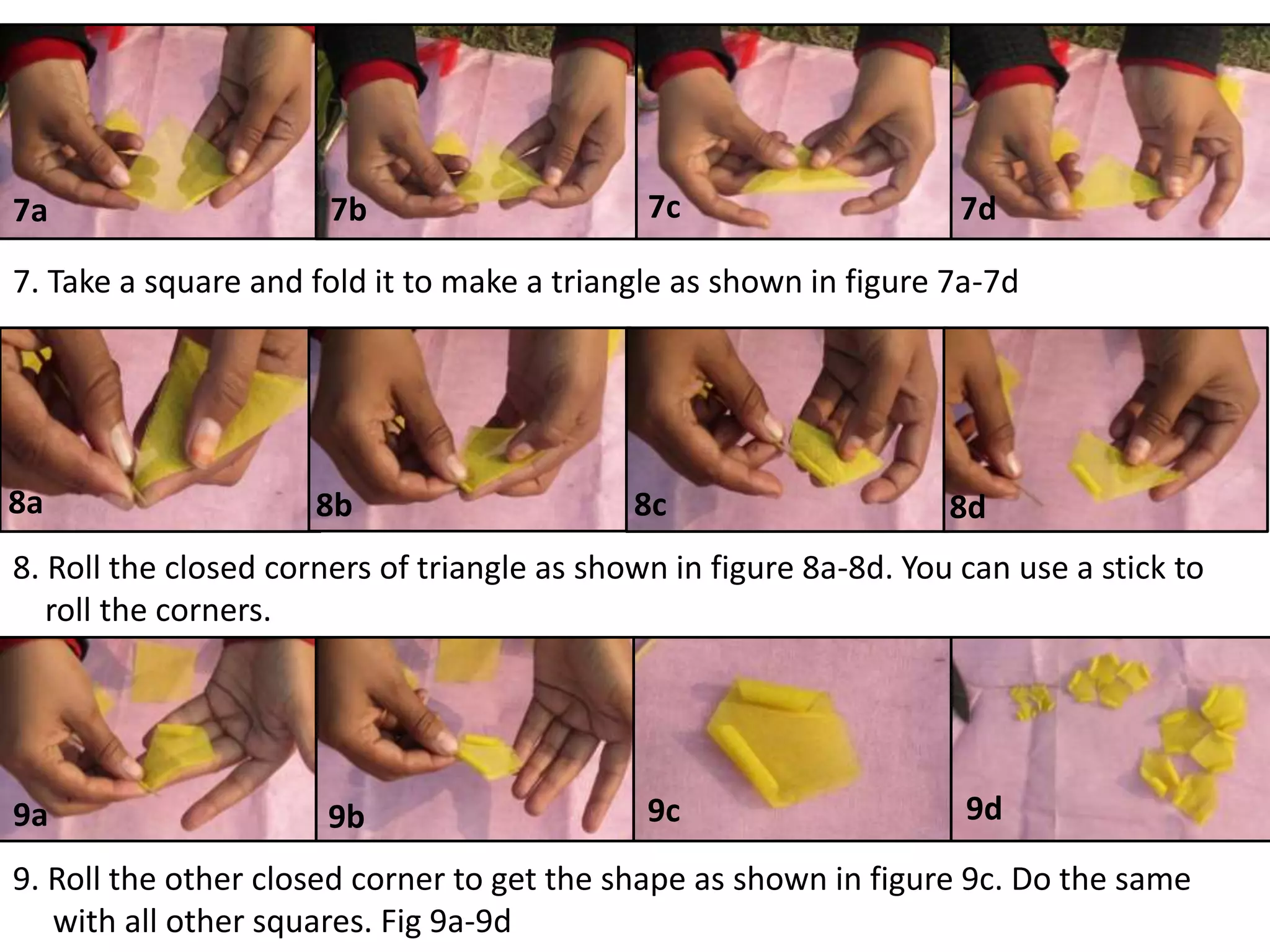 Flower Making Tutorial by Firdos School of Art and Craft | PPTX