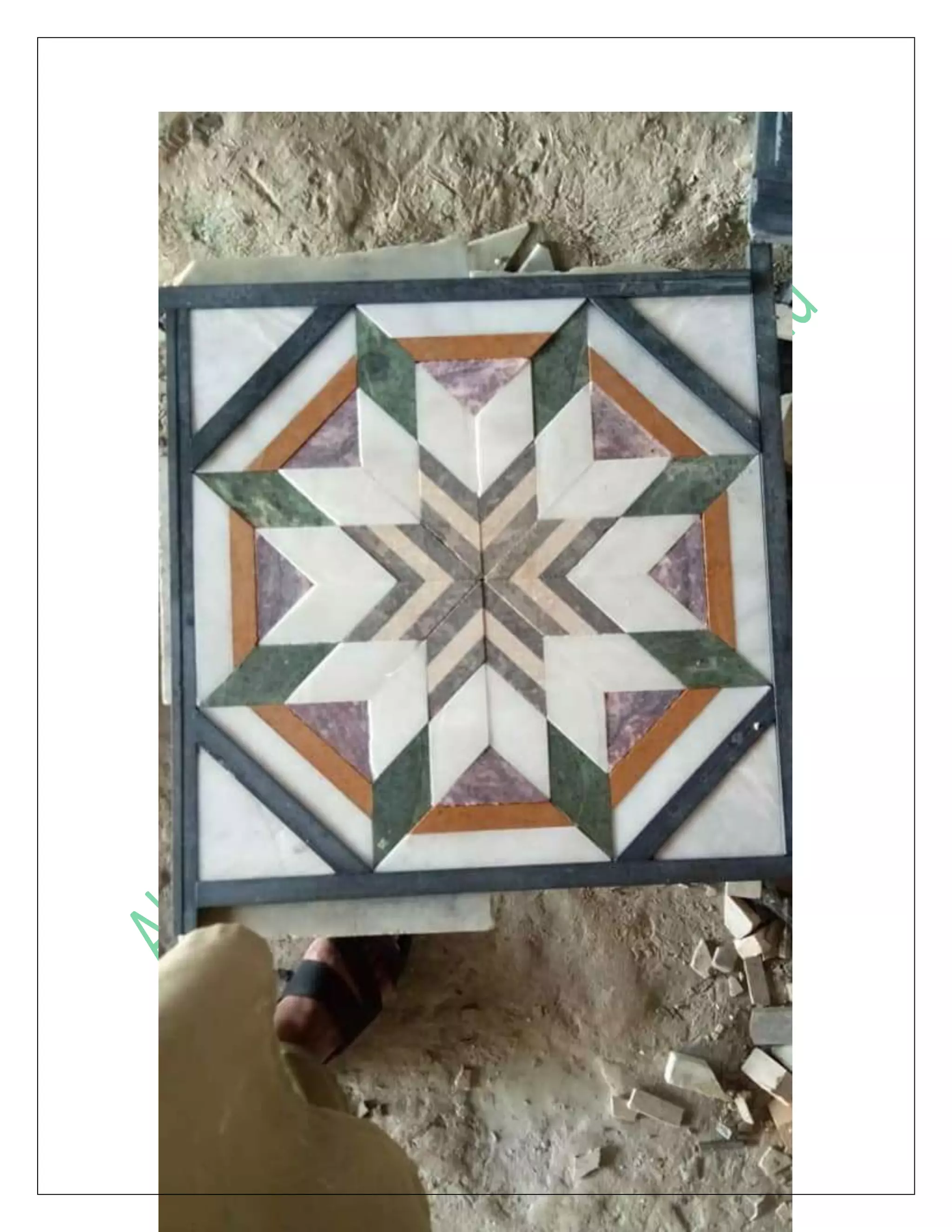 Flower marbles design | PDF