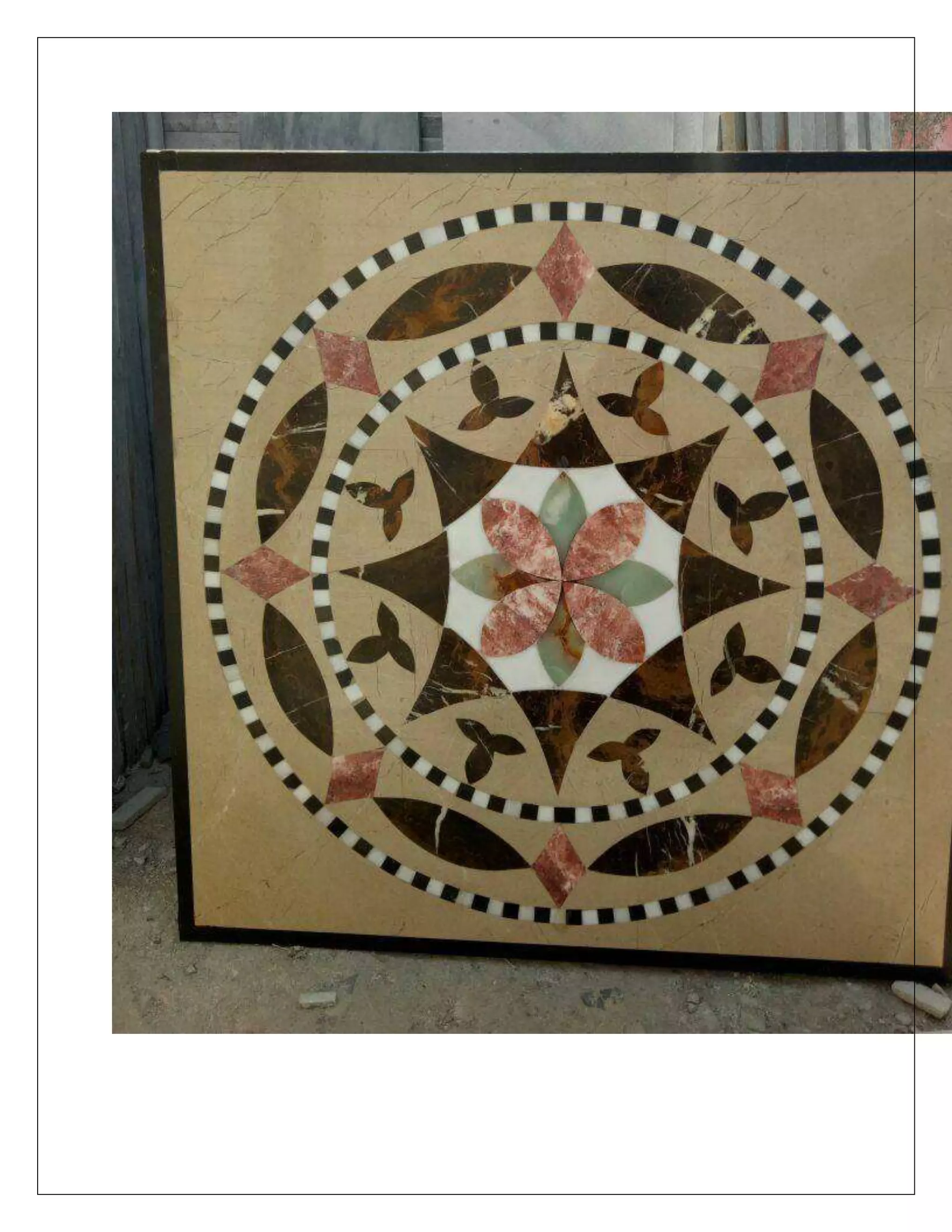 Flower marbles design | PDF