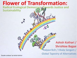 Flower of transformation: Radical Ecological Democracy Towards Justice ...