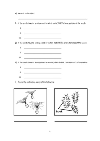 Flower parts and its functions | PDF