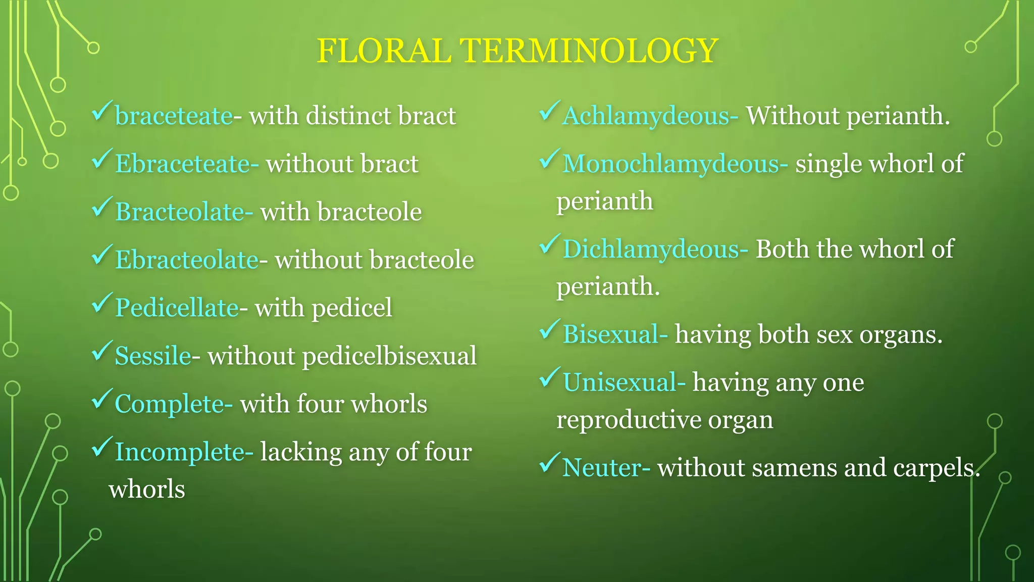 Basic concept on flower | PPTX