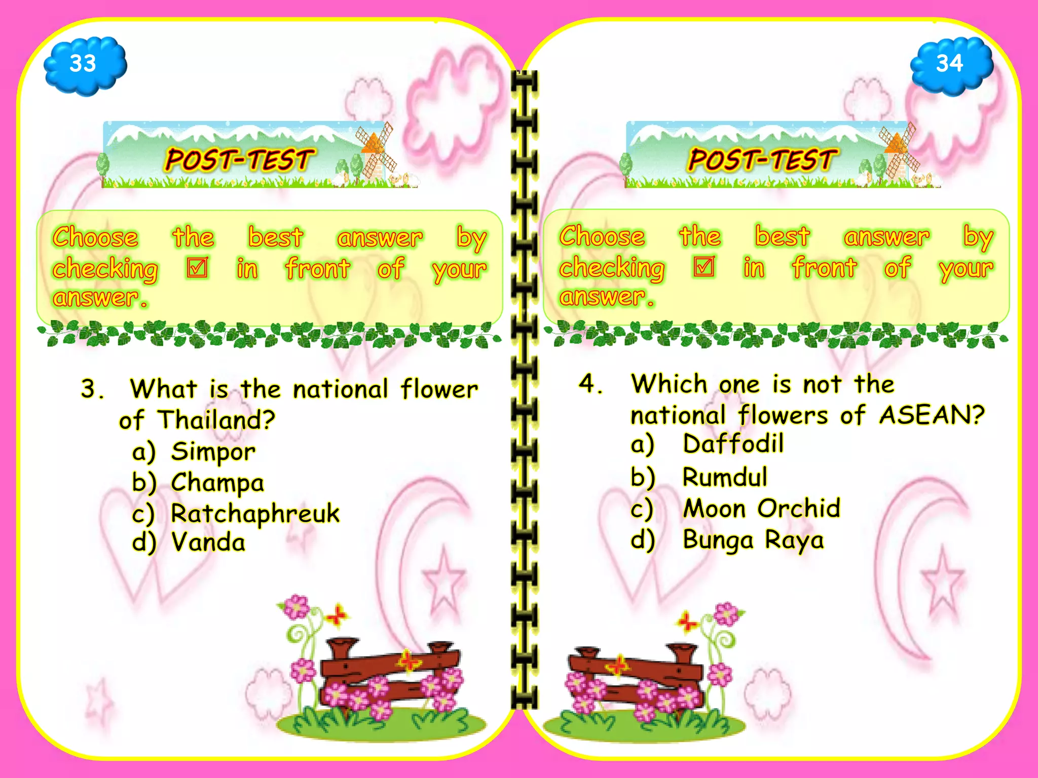 National Flowers of ASEAN Countries | PDF