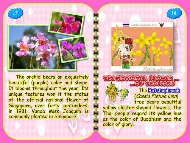 National Flowers of ASEAN Countries | PDF | Flower Shopping | Shopping