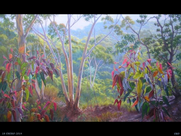 Flowers, by Australian painter Fiona Craig