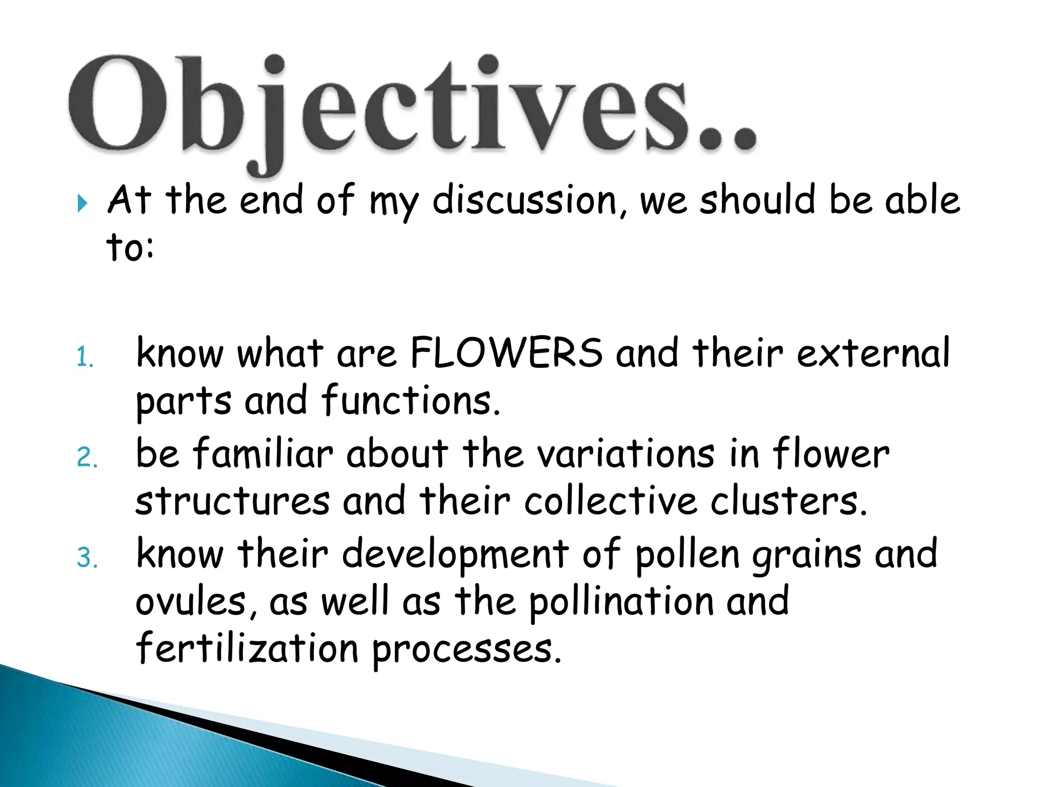 Flowers: Parts and Functions | PPTX