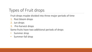 Flowers and Fruits drop in Citrus | PPTX