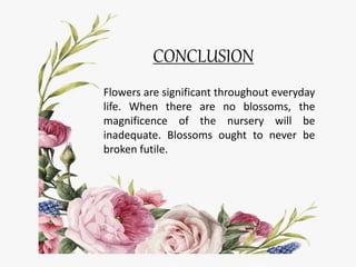 Flowers ppt | PPTX