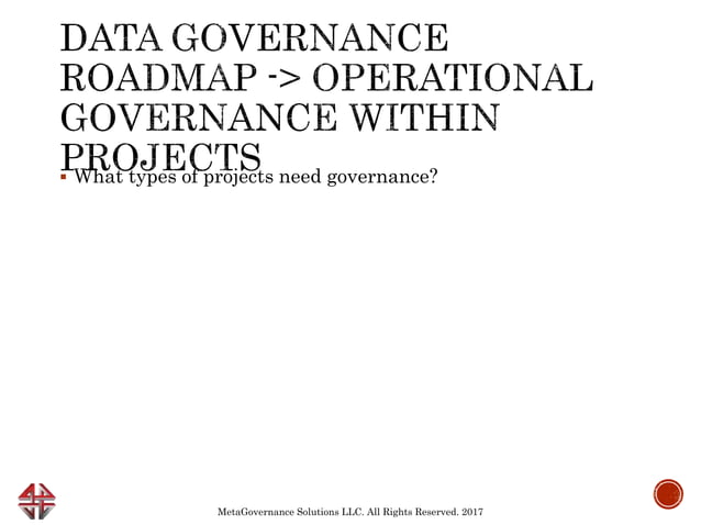 Implementing Agile Data Governance | PPTX | Web Development | Internet