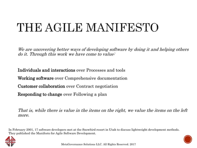 Implementing Agile Data Governance | PPTX | Web Development | Internet