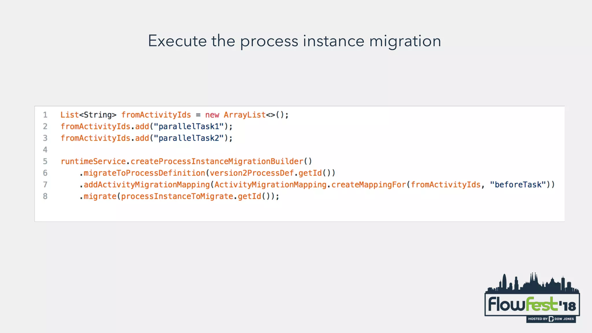 Advanced process migration with Flowable | PPT