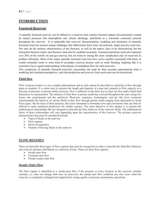 Flow in fractured_reservoirs | PDF | Geology | Science