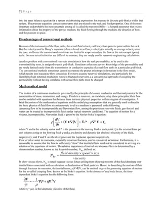 Flow in fractured_reservoirs | PDF | Geology | Science