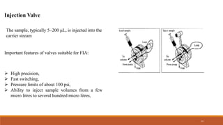 Flow injection analysis | PPTX | Chemistry | Science