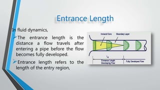 Flow in pipes | PPTX