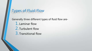 Flow in pipes | PPTX