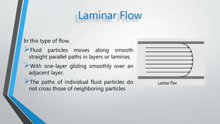 Flow in pipes | PPTX
