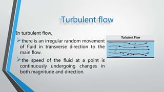 Flow in pipes | PPTX