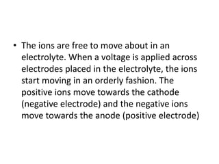 Flow in solid, liquid,electrolytes of electricity.pptx