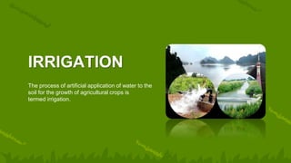 Flow Irrigation & Lift Irrigation.pptx