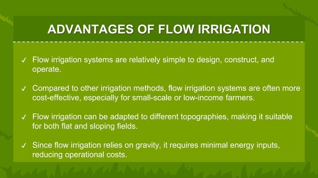 Flow Irrigation & Lift Irrigation.pptx
