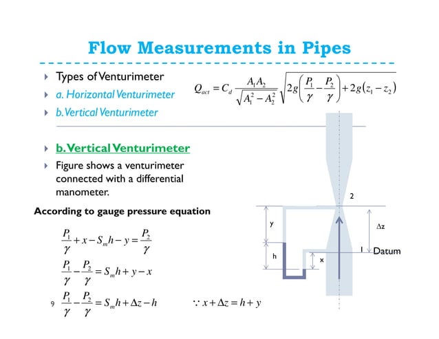 Flow measurement