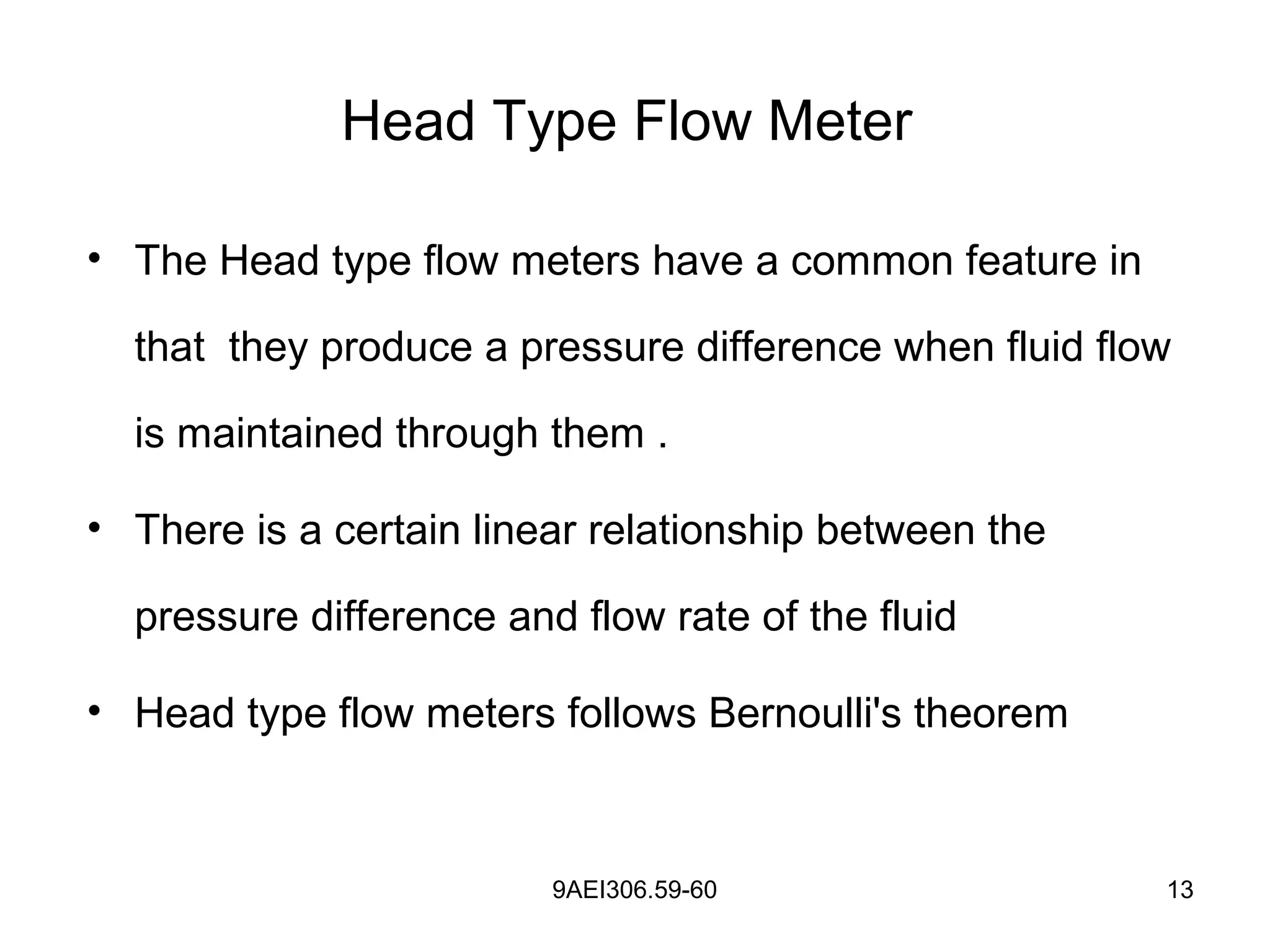 Flow measurement | PPT