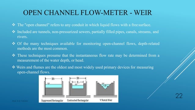 Flow measurement - It contents all type of Flow Measuring devices like ...