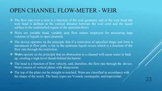 Flow measurement - It contents all type of Flow Measuring devices like ...