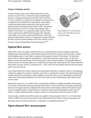 Flow Measurement-water engineering students | PDF