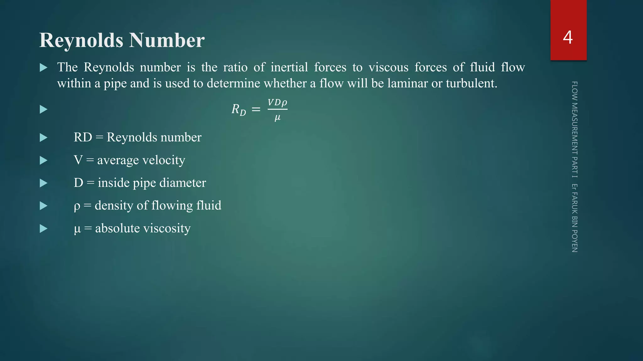 Flow measurement part i | PDF
