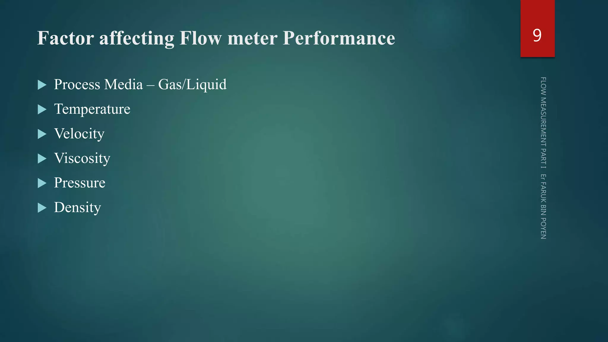 Flow measurement part i | PDF