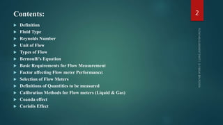 Flow measurement part i | PDF | Physics | Science