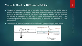 Flow measurement part II | PDF