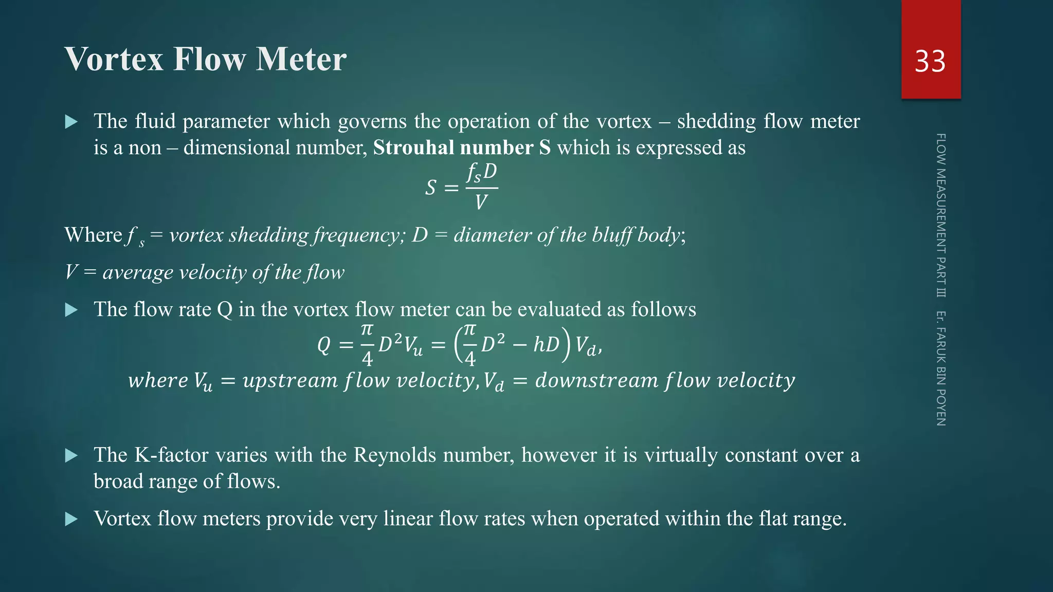 Flow measurement part III | PDF
