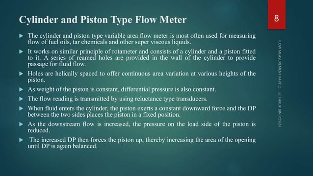Flow measurement part III | PPT