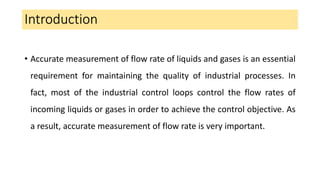 Flow measurement in industries | PPTX