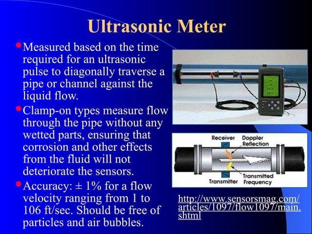 Flow Measurement chapter in metrology .ppt