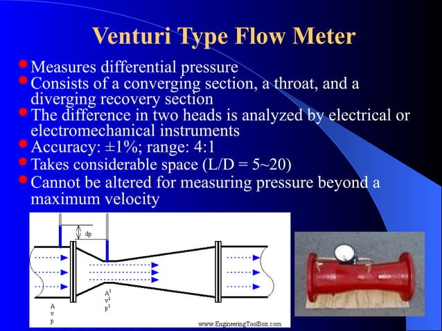Flow Measurement chapter in metrology .ppt