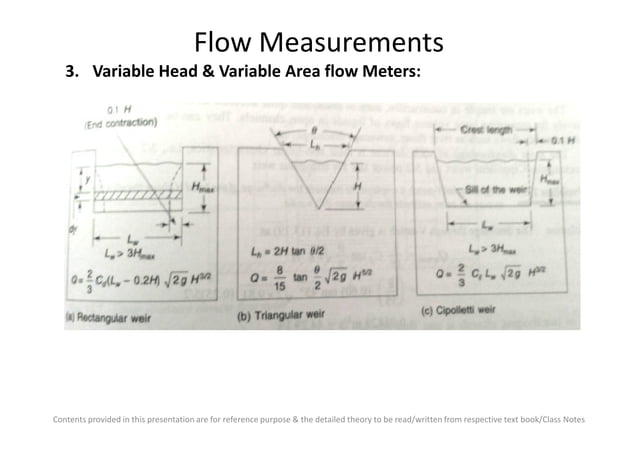 Flow measurement pdf | PDF