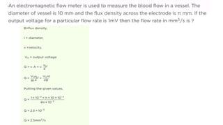 Flow measurement problems for Engineering | PPT
