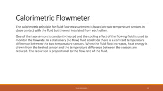Flow measuring devices | PPTX