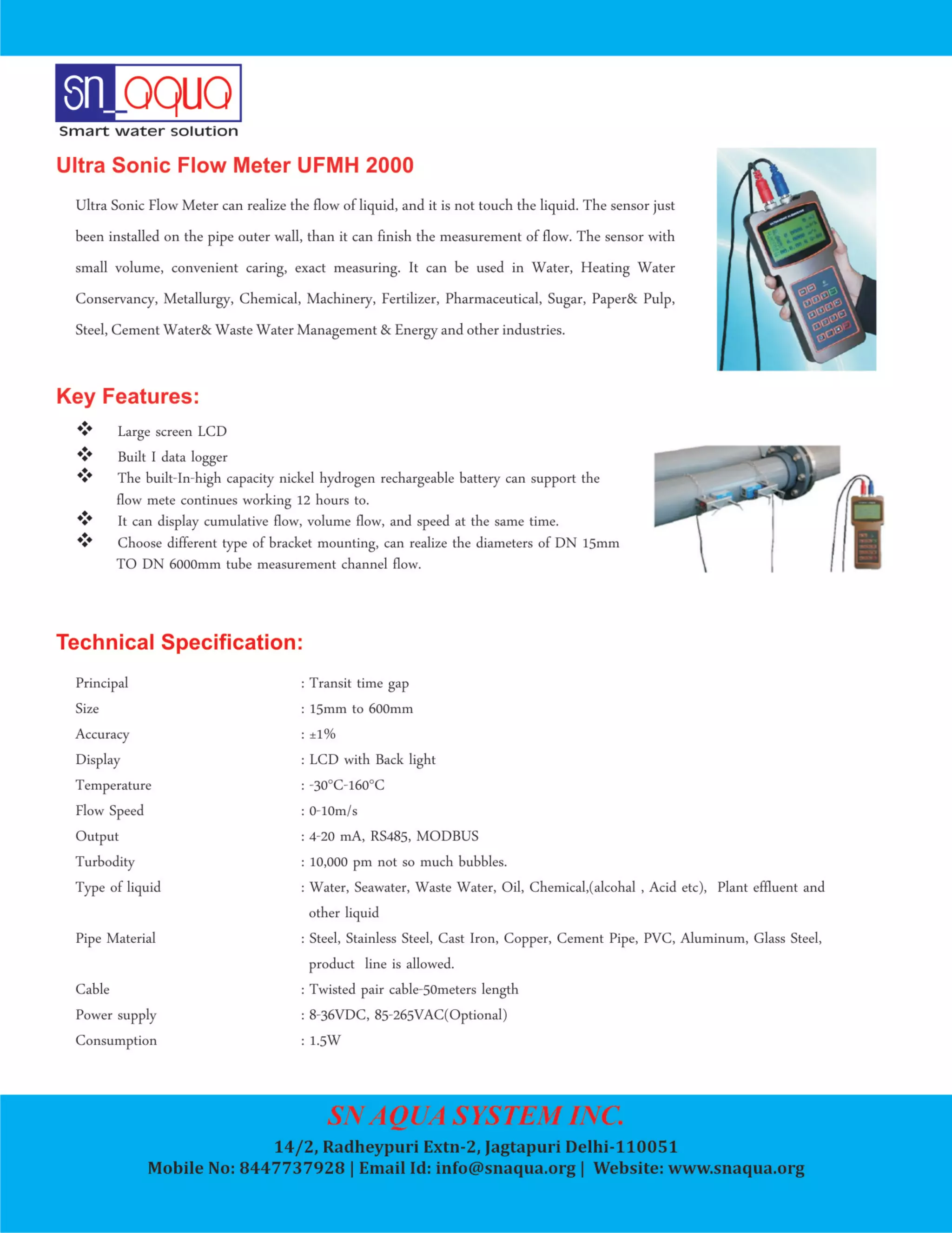 Flow Meter | PDF