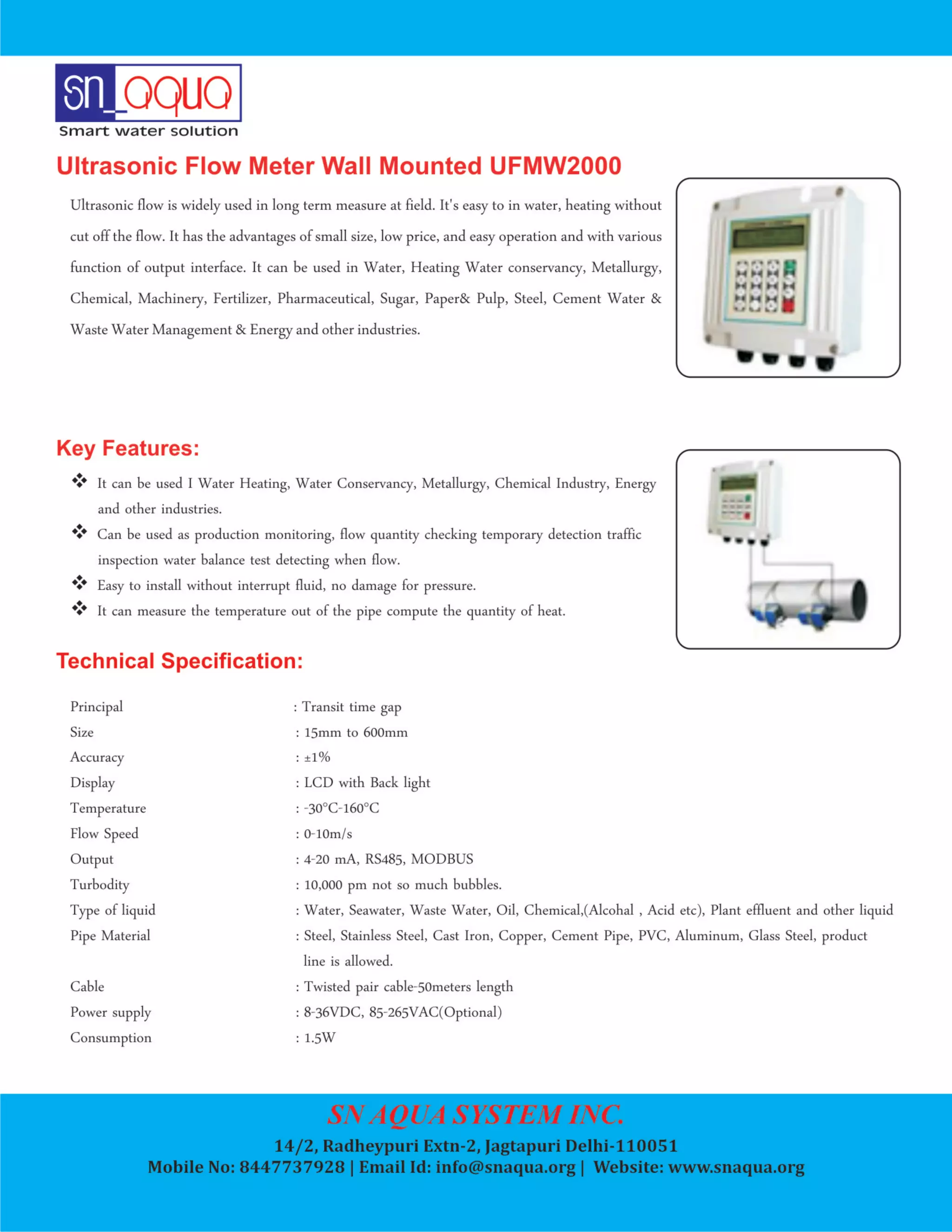 Flow Meter | PDF